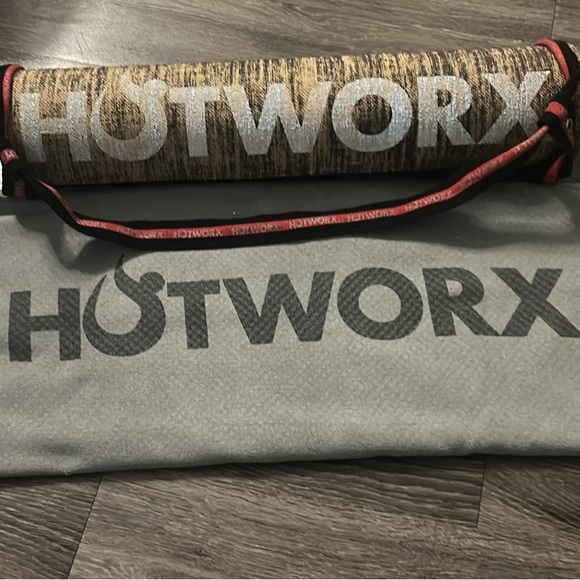 Hotworx | Other | Hotworx Yoga Mat With Carrying Strap And Towel | Poshmark